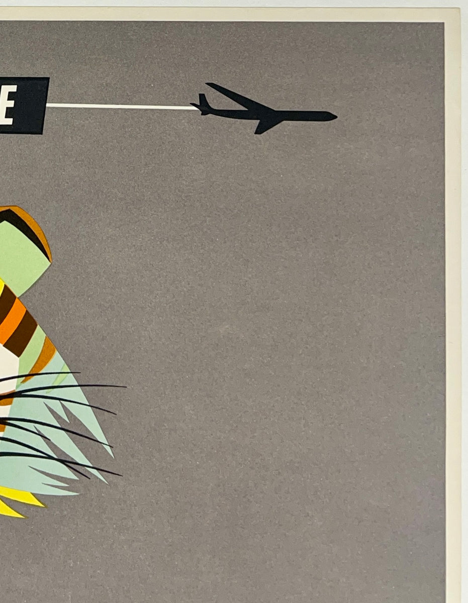 SINGAPORE Poster QANTAS (Small Format) – CHICAGO VINTAGE POSTERS