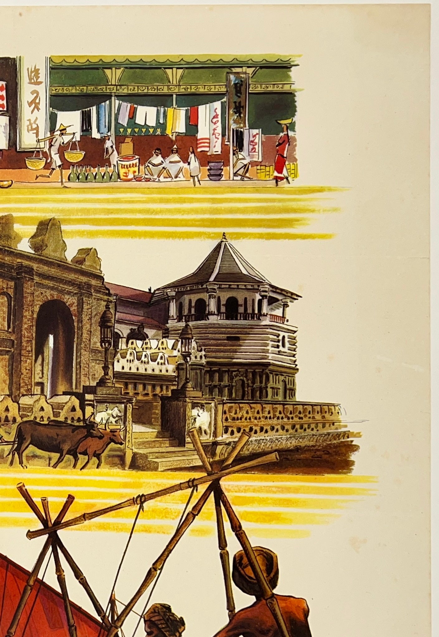 AIR CEYLON Poster – CHICAGO VINTAGE POSTERS