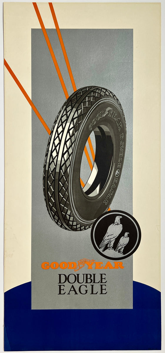 GOODYEAR Poster DOUBLE EAGLE – CHICAGO VINTAGE POSTERS