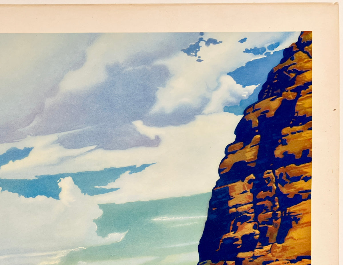 SANTA FE RAILROAD Poster SUPER CHIEF – CHICAGO VINTAGE POSTERS