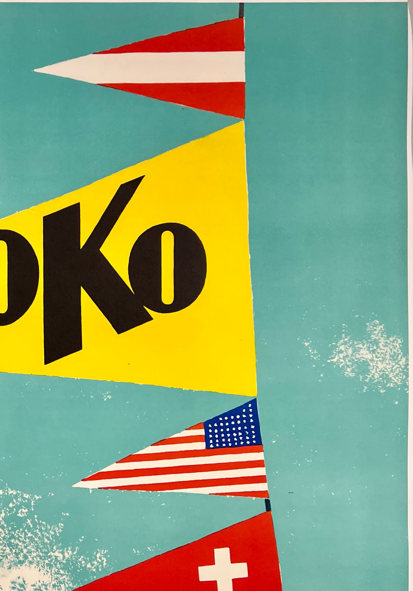 TOKO Poster Ski Wax Skiing – CHICAGO VINTAGE POSTERS