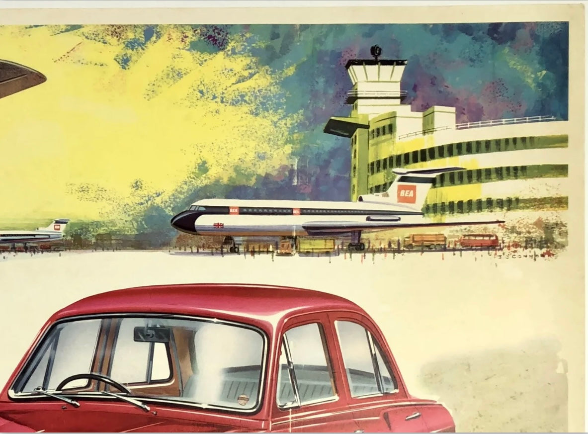 RILEY Poster ONE POINT FIVE BMC BEA – CHICAGO VINTAGE POSTERS