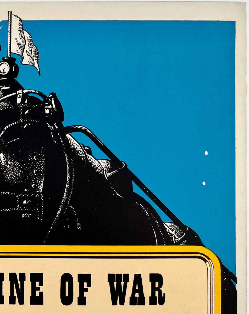 Original Vintage Poster ENGINES OF WAR – CHICAGO VINTAGE POSTERS