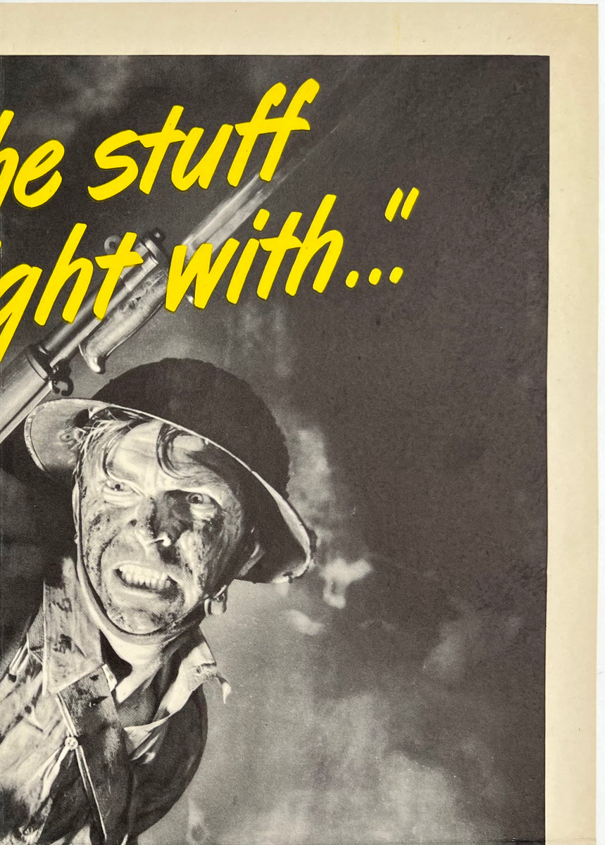 Original Vintage Poster "GIVE 'EM THE STUFF TO FIGHT WITH..." – CHICAGO ...