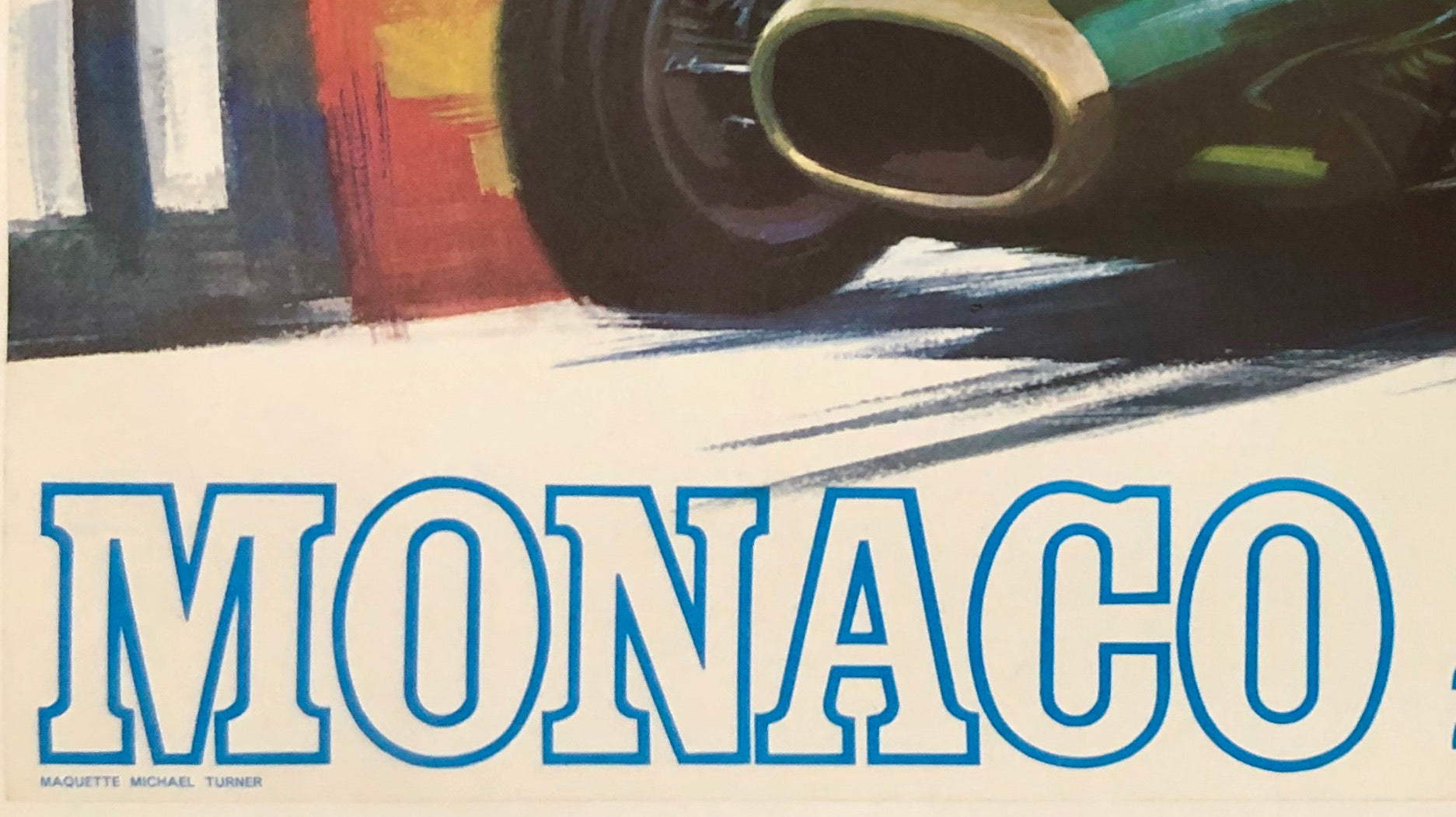 Original Vintage Poster MONACO GRAND PRIX 1968 - First Printing Poster ...