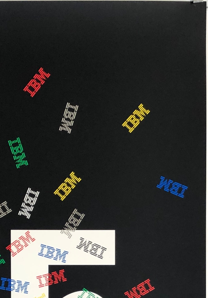 Original Poster Print IBM 75 – CHICAGO VINTAGE POSTERS