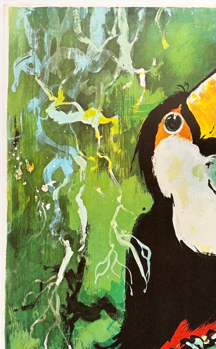 Original Vintage Poster SOUTH AMERICA SAS - SCANDINAVIAN AIRLINES ...