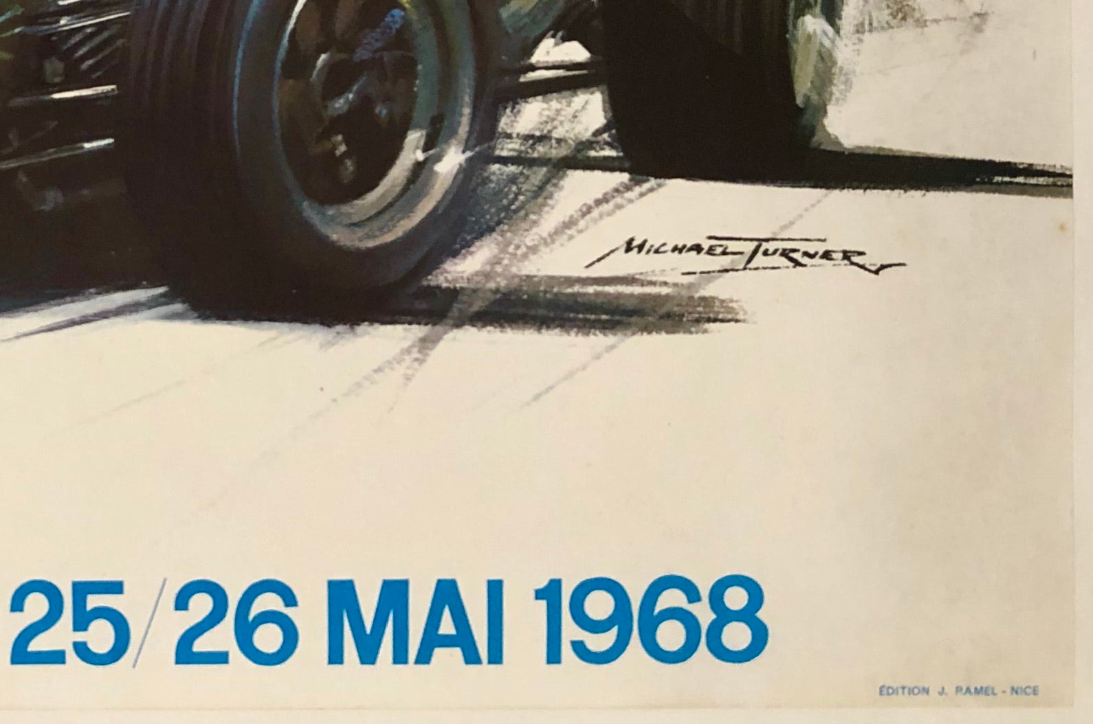 Original Vintage Poster MONACO GRAND PRIX 1968 - First Printing Poster ...