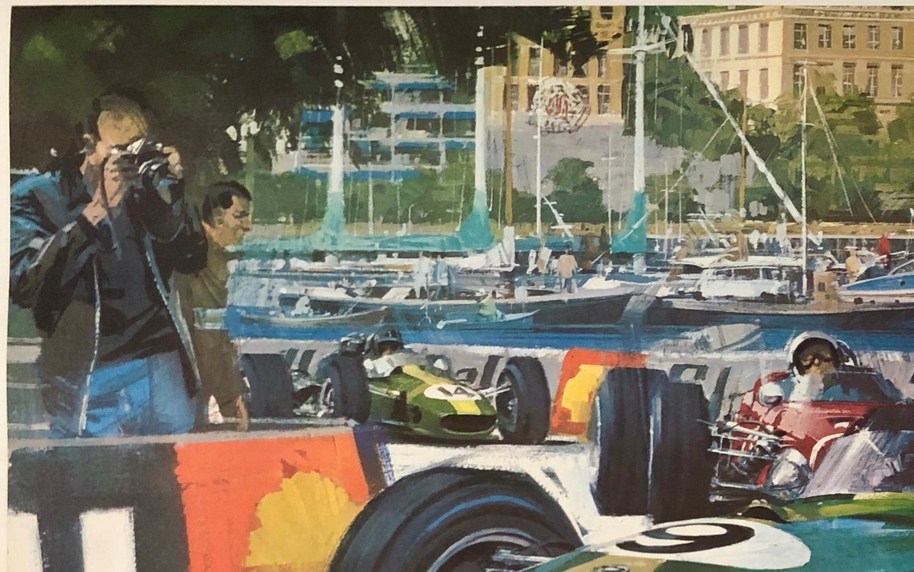 Original Vintage Poster MONACO GRAND PRIX 1968 - First Printing Poster ...