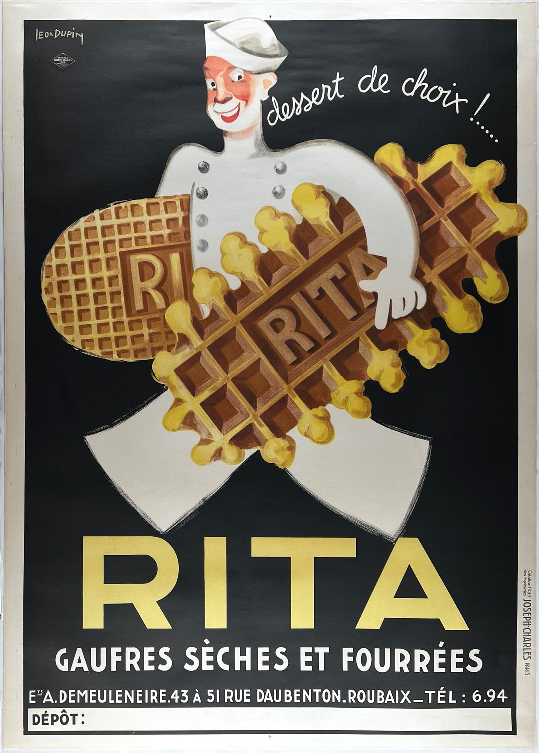 Original Vintage Poster RITA – CHICAGO VINTAGE POSTERS