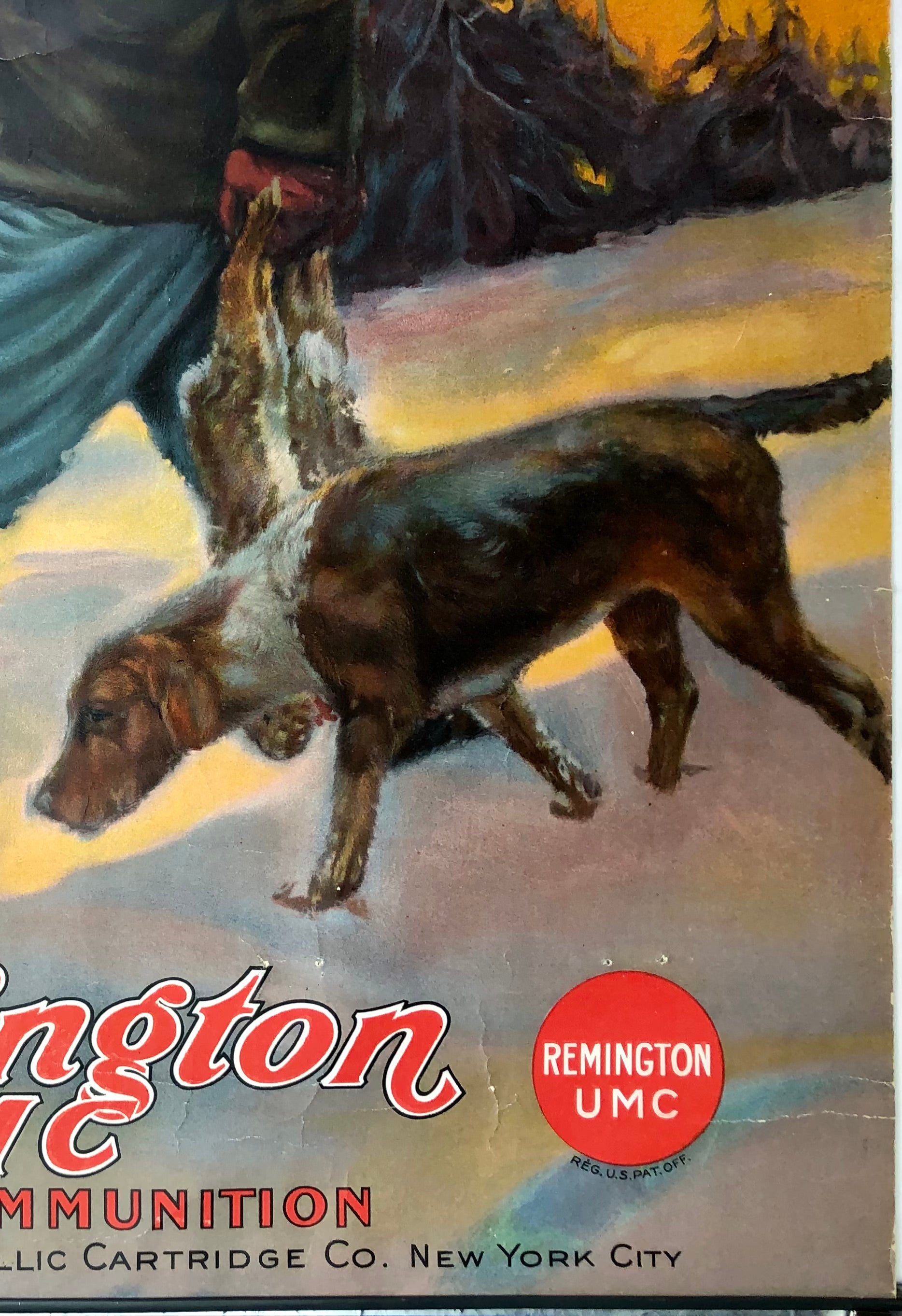 Original Vintage Poster REMINGTON UMC - FIREARMS-AMMUNITION – CHICAGO ...